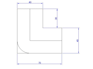 How to Draw a 3 Directions 90 degree joint in AutoCAD