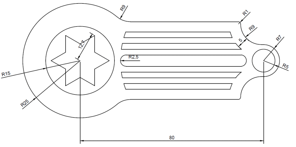 20 Days of 2D AutoCAD exercises #18 - 12CAD.com