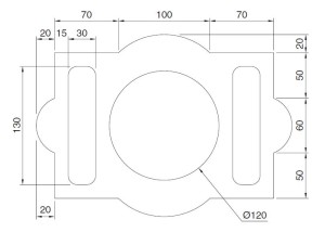 20 Days of 2D AutoCAD exercises #9 - 12CAD.com