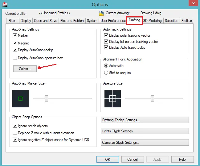 Changing The Background Color To White In AutoCAD