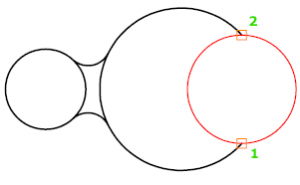 Drawing a circle in AutoCAD | 12CAD.com