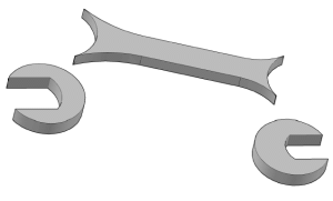 Draw a Wrench in AutoCAD | 12CAD.com