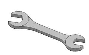 Draw a Wrench in AutoCAD | 12CAD.com