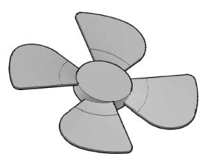 Modeling a fan blade | 12CAD.com