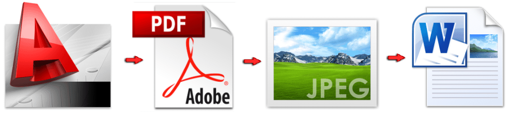 How to export 2D Drawing into Word |12CAD.com
