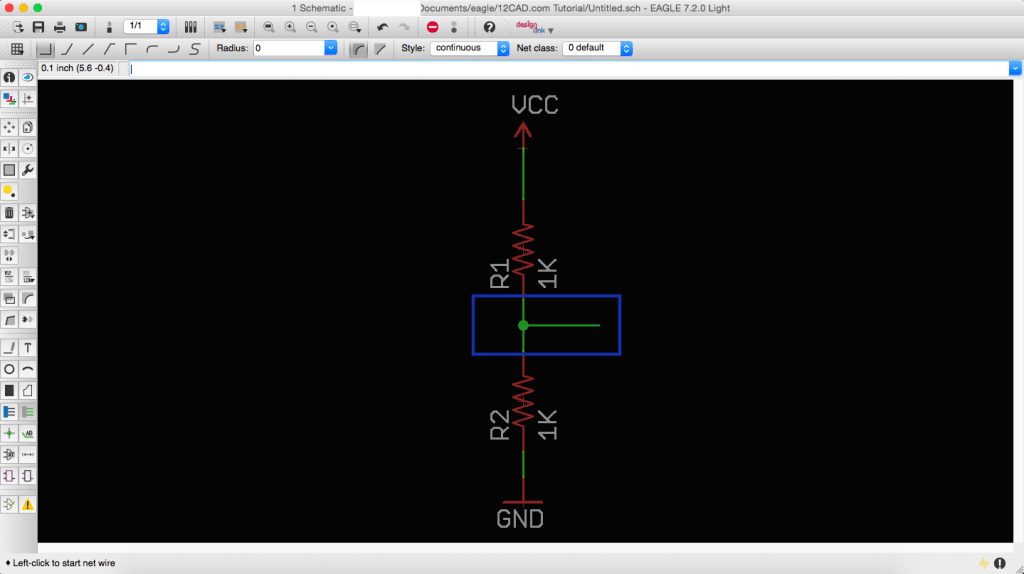 How to Draw an Electrical Connection in a PCB Schematic