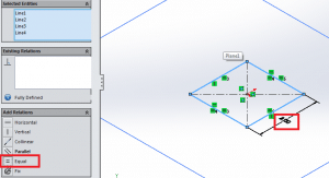 Create a Lofted Surface for SolidWorks Surface Modeling
