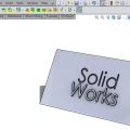 How to Engrave or Emboss Text on a Part in SolidWorks