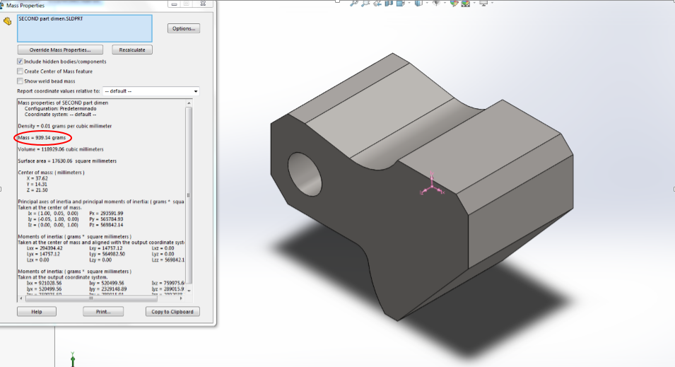 Solidworks CSWA Certificate Exam Preperation: Modelling Exercise #1 ...